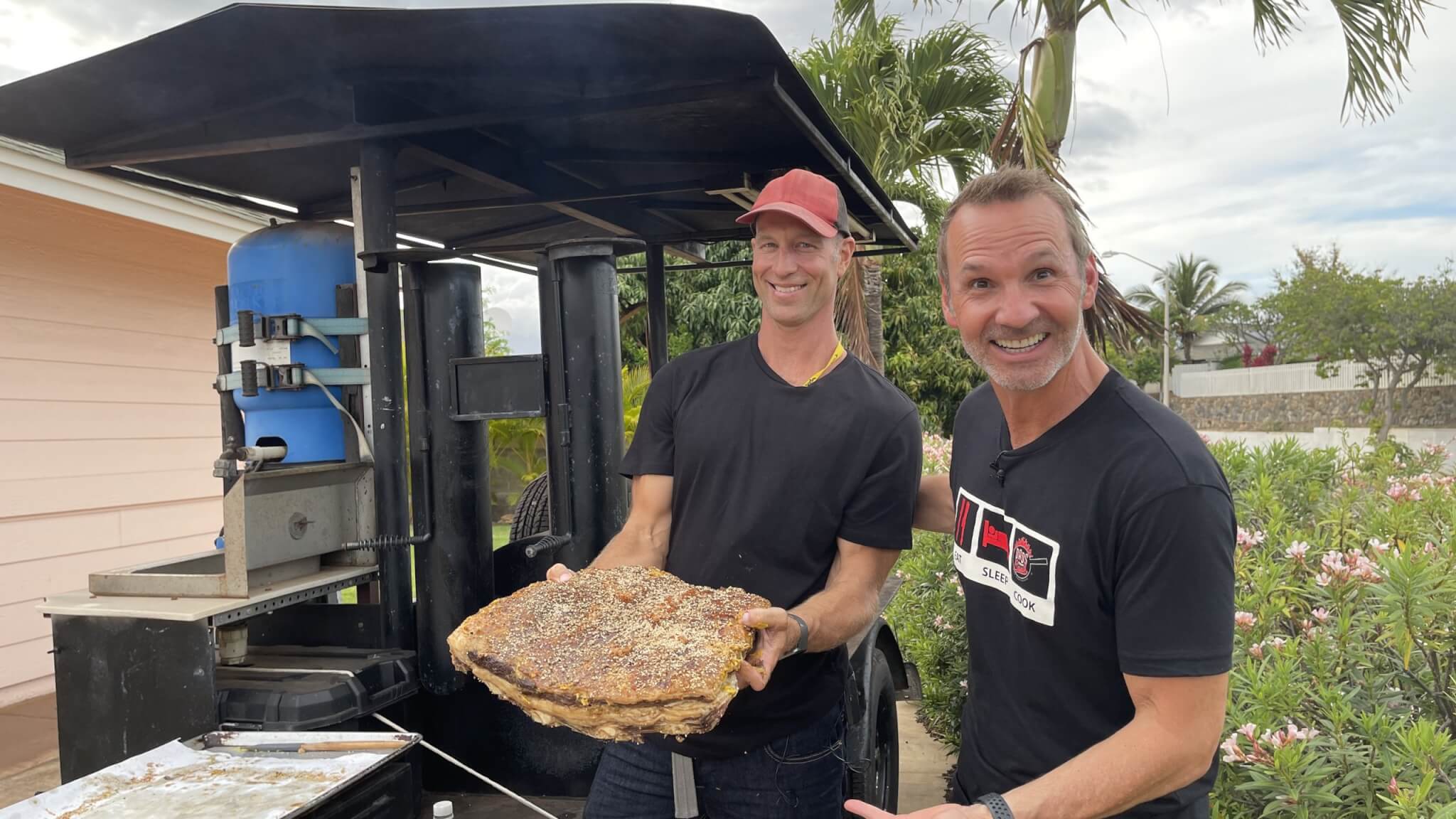 SMOKED DINO BEEF RIBS & PINEAPPLE COLESLAW WITH CHEF JOHN SANDBACH ...